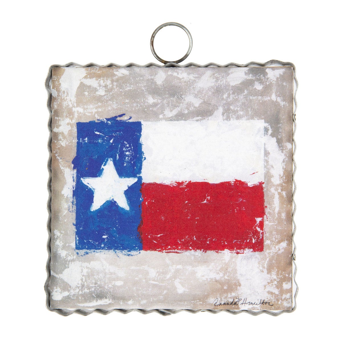 MINI TEXAS FLAG PRINT #A22029 | IN THE WIND